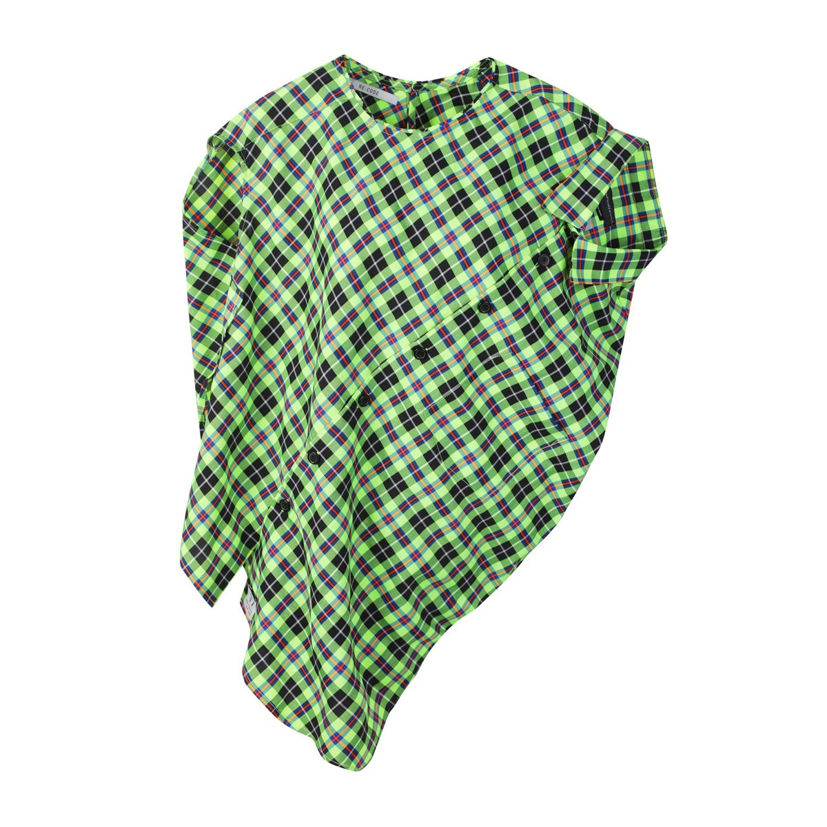 Unbalanced Green Check Shirts – CIRCULAR LIBRARY